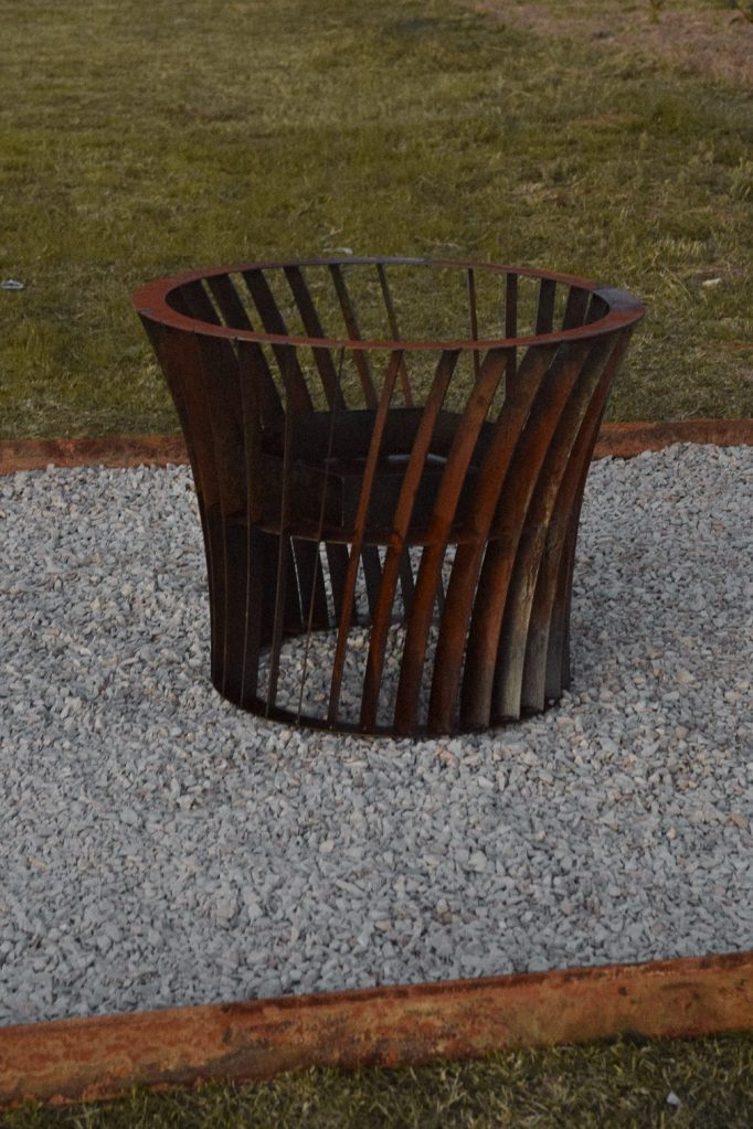 Turbine fire pit - Pica Studio